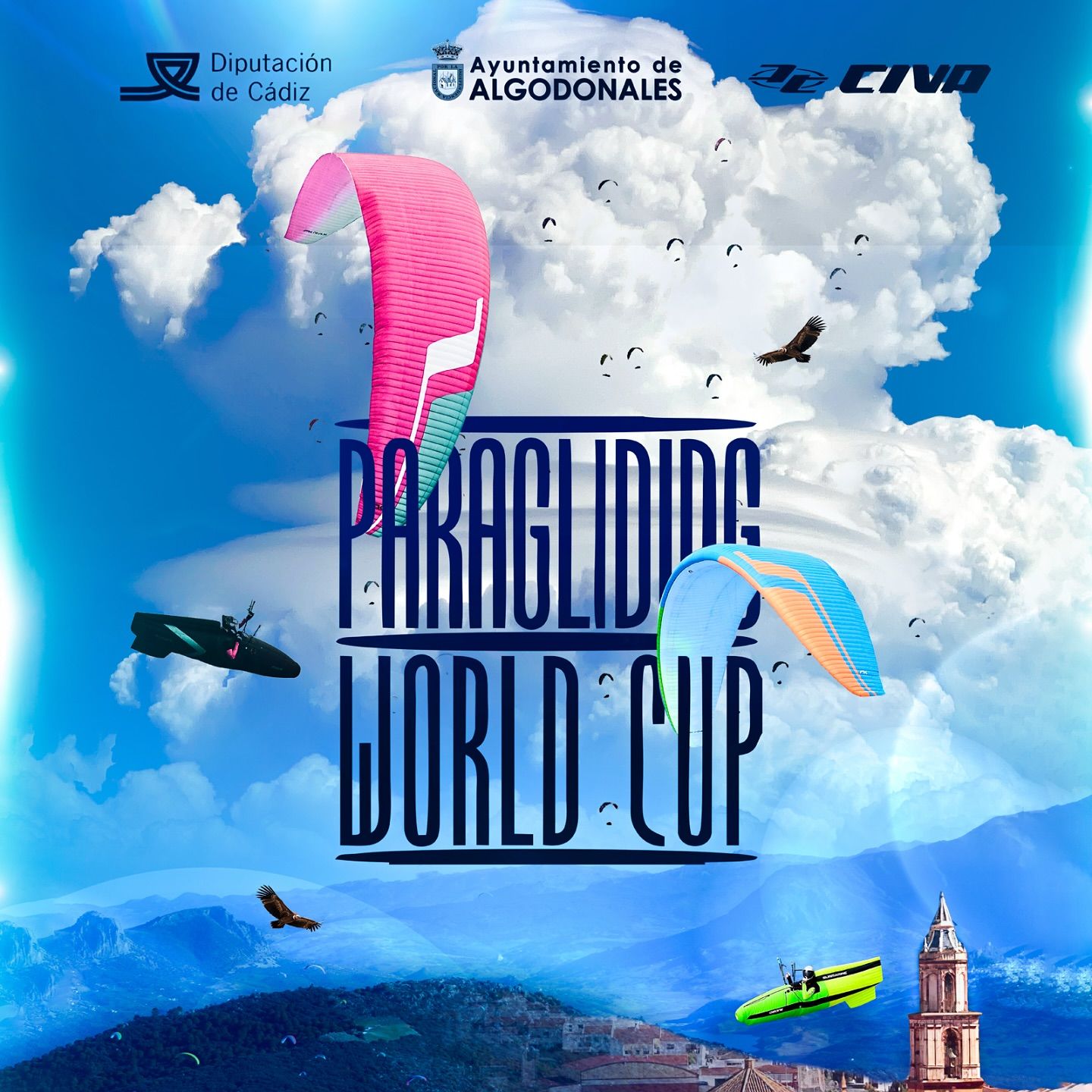 Paragliding World Cup Spain, Algodonales, 2025 - PWCA EVENTS